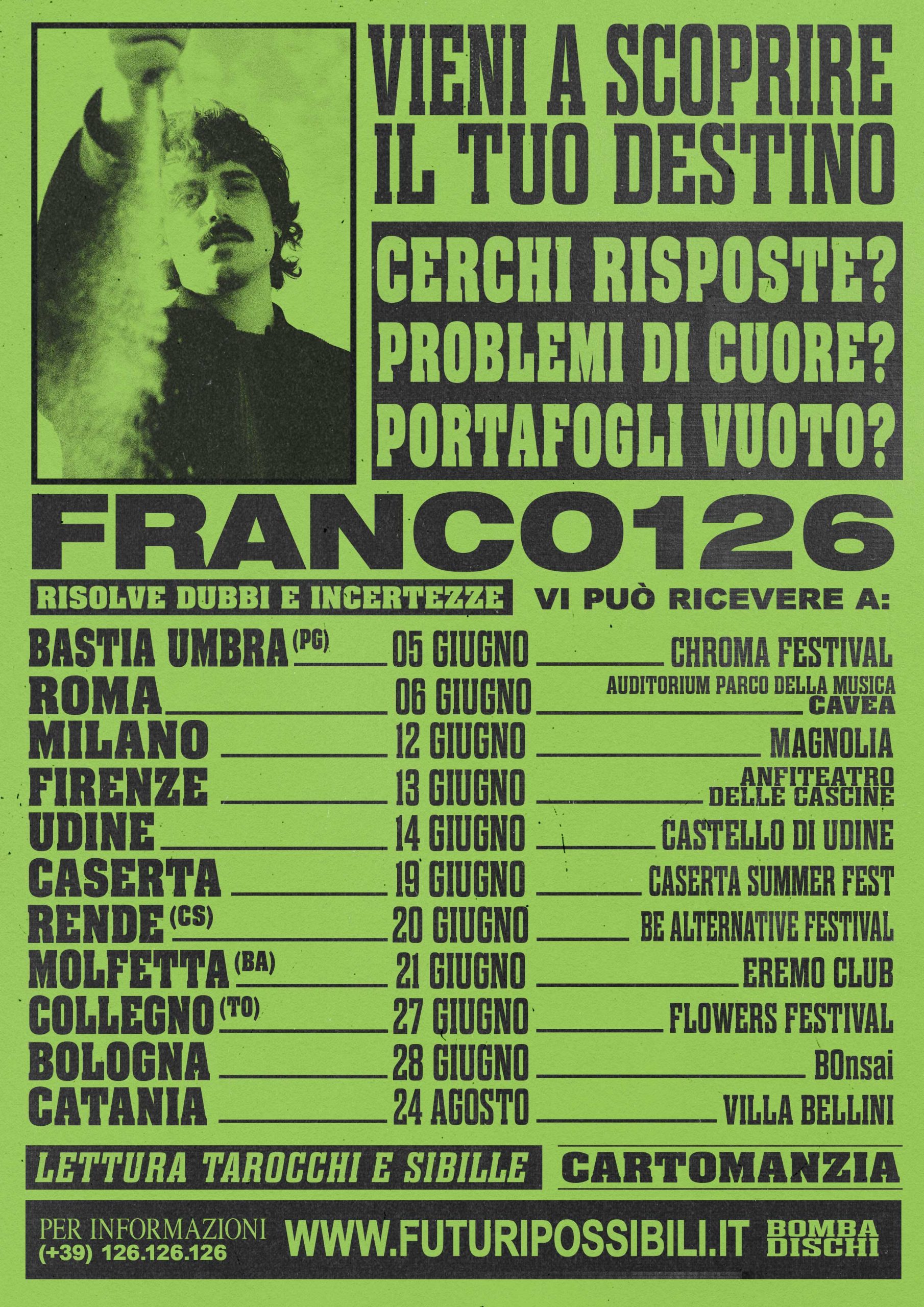 Franco126 - Futuri Possibili Tour